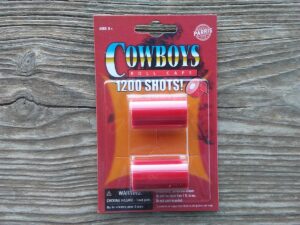 100 Shot Cowboys Brand Paper Roll Caps for toy cap guns – Wild West Toys
